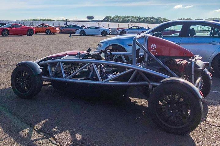Ariel Atom Thrill with High Speed Passenger Ride