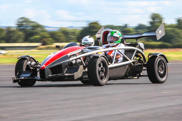Ariel Atom Thrill with High Speed Passenger Ride