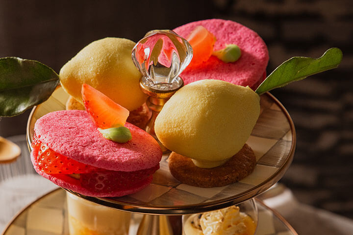 Japanese Tapas Style Afternoon Tea for Two at La Bibliothèque