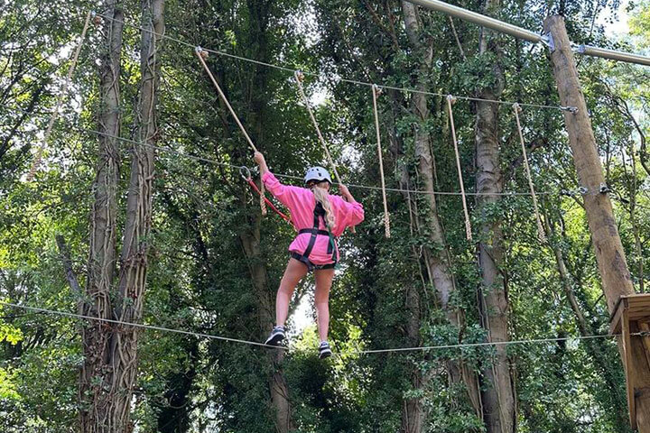 High Ropes and Zip Wire for Four | Activity Superstore