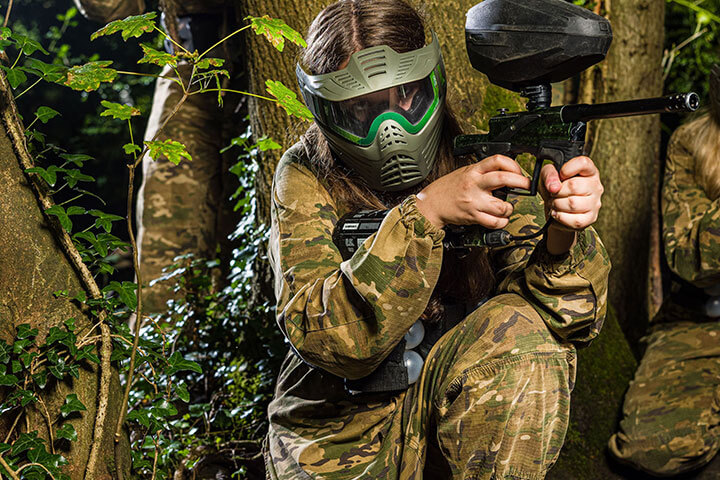 Forest Paintballing with 100 Paintballs for Two | Activity Superstore
